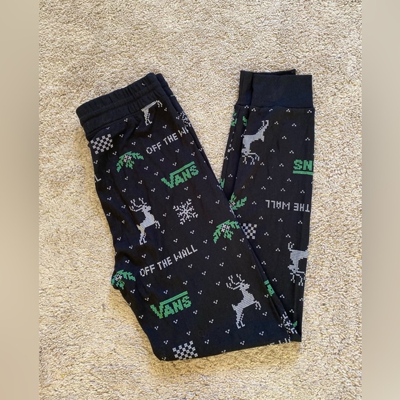 Vans | Pants | Vans Mens Small Black Pajama Pants | Poshmark